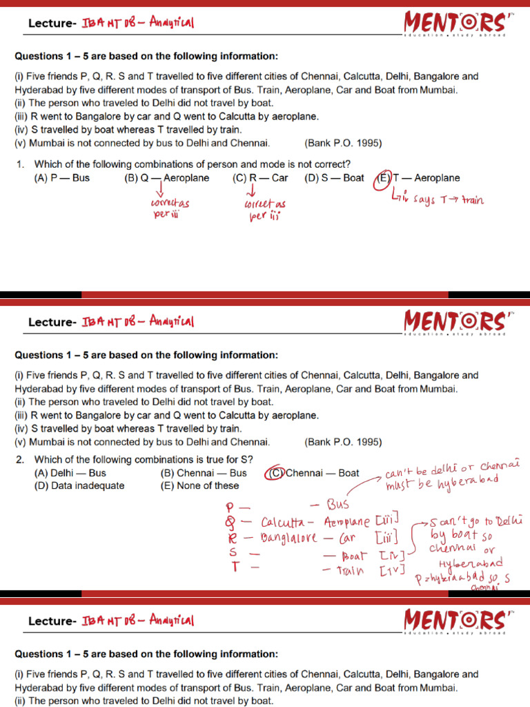 IBA MT 08 Analytical Solve | PDF