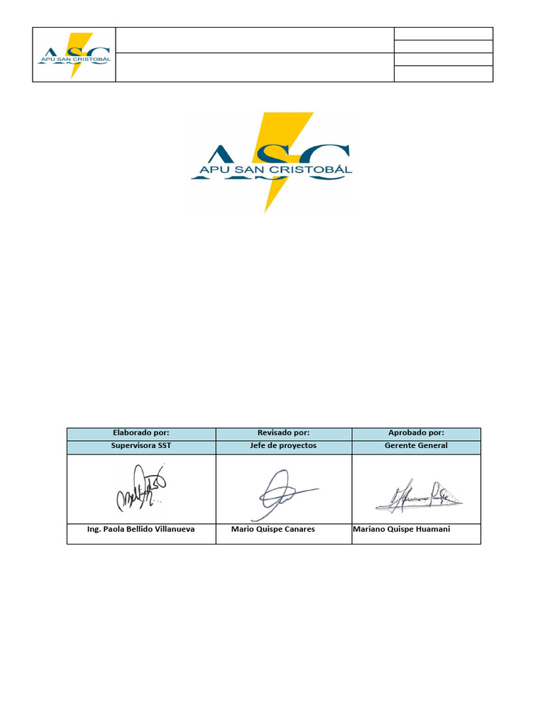 Pr-Asc-017 Procedimiento de Analisis de Trabajo Seguro (Ats) | PDF ...