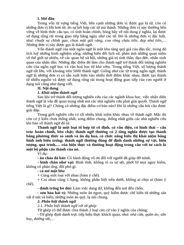 TVTH b8b Thành NG | PDF