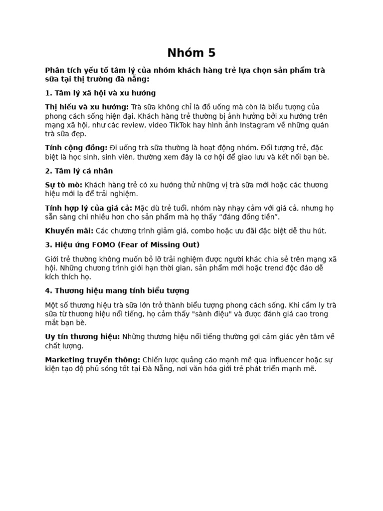 Nhóm 5 | PDF
