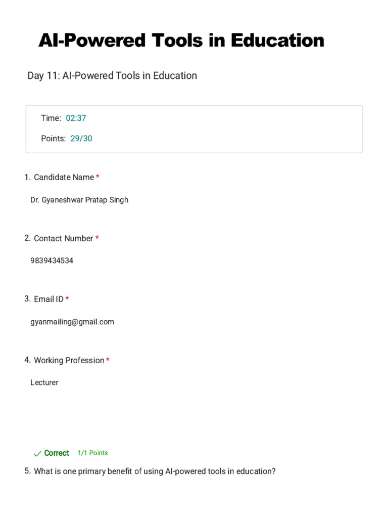 AI Tools Transforming Education Today | PDF | Artificial Intelligence ...