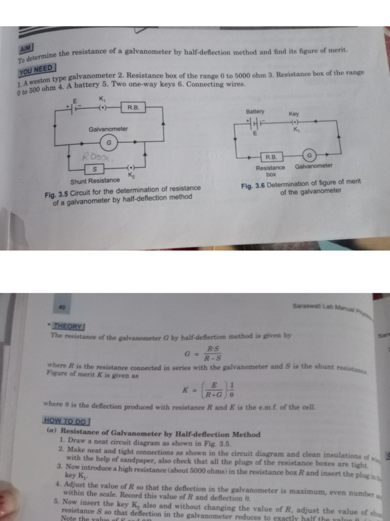 Physics Practicals 12 Grade | PDF
