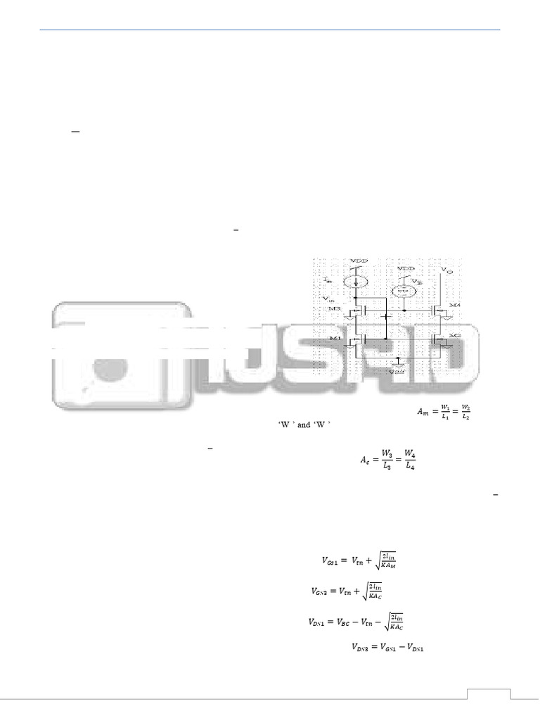 Study of Low Voltage Cascode Current Mirror With Enhance Dynamic Range | PDF | Field Effect ...