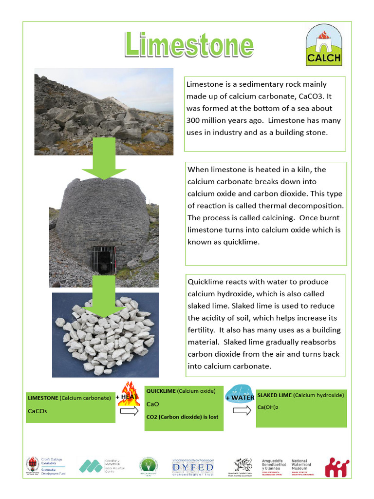 Limestone: Decomposition and Uses | PDF