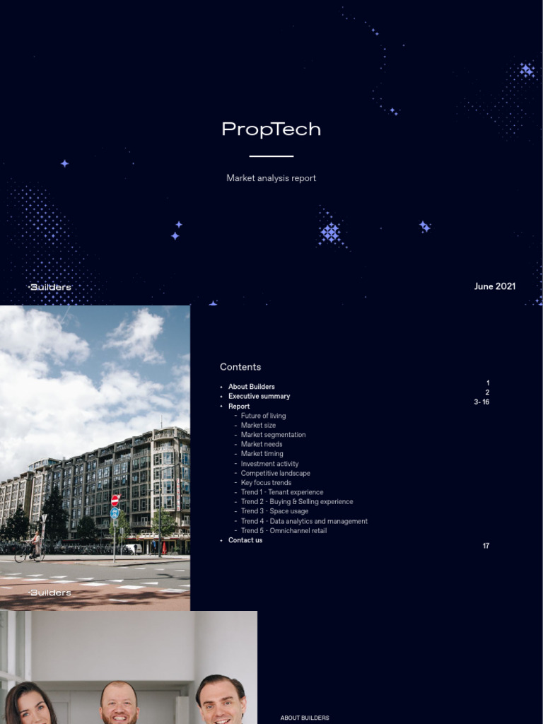MarketAnalysisReport PropTech | PDF | Sales | Regulatory Compliance