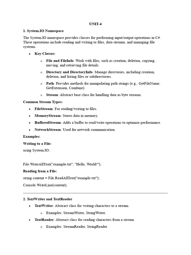 NET 4TH UNIT | PDF | Computer File | Databases