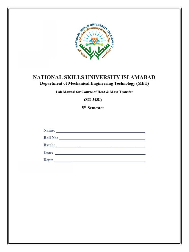 HMT_MANUALS_updated 032 | PDF | Heat Transfer | Humidity