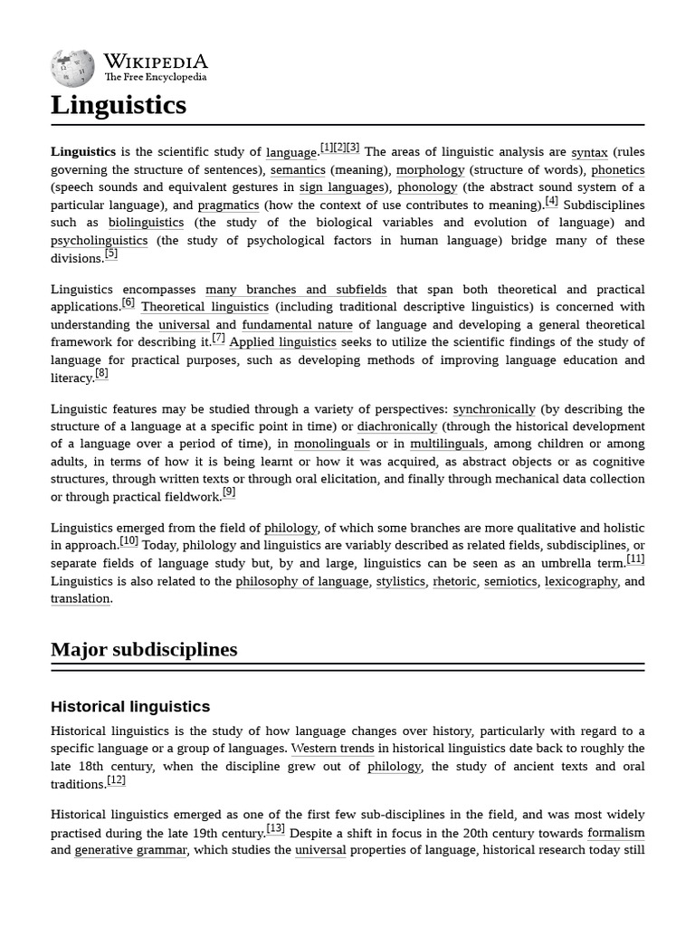 2.2-Linguistics | PDF | Linguistics | Semantics