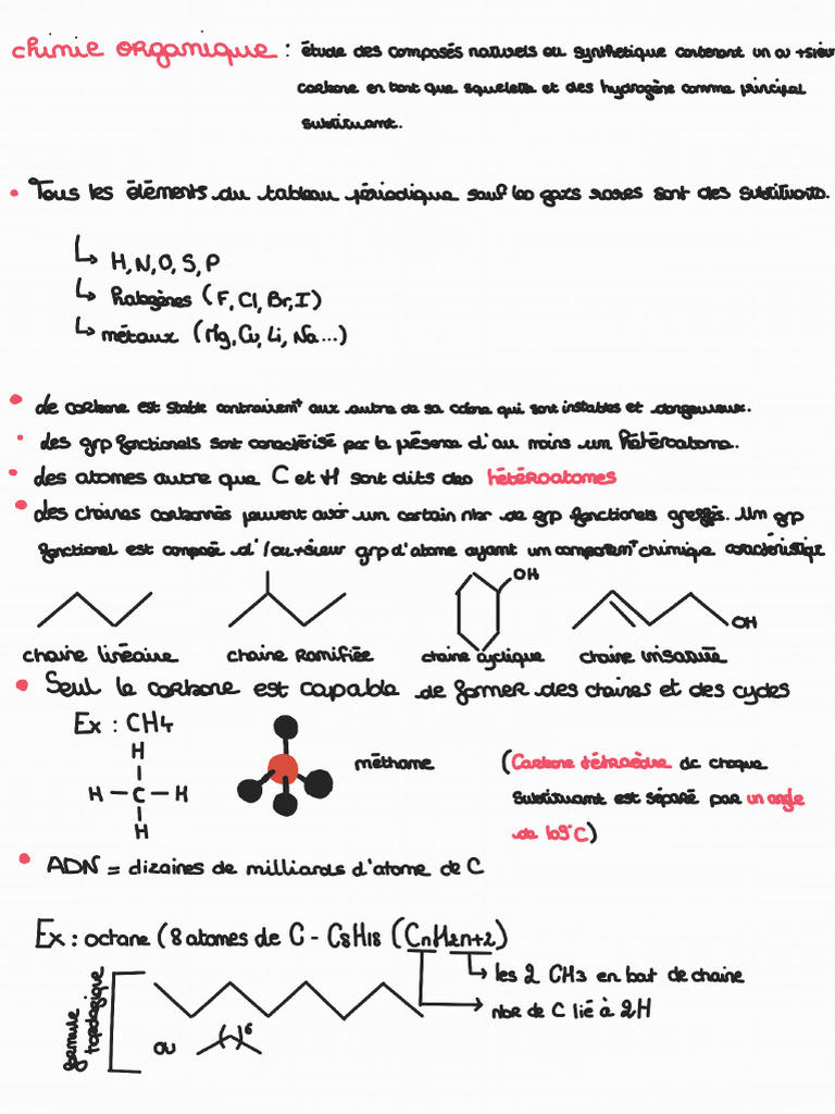 Chimie Orga 1 | PDF