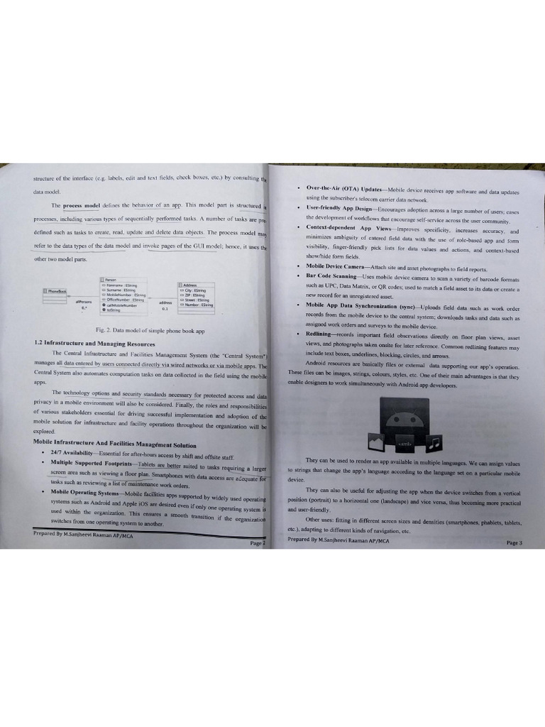 MC4204 - Mobile Application Development | PDF | Graphical User Interfaces | User Interface