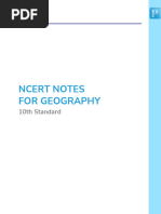 Geography Class 10 Chapter 1 | PDF | Soil | Resource