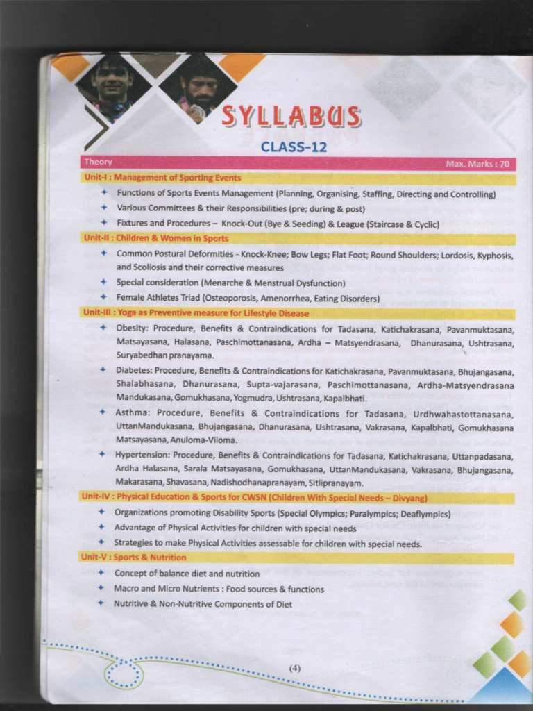 PE Book Class 12 | PDF