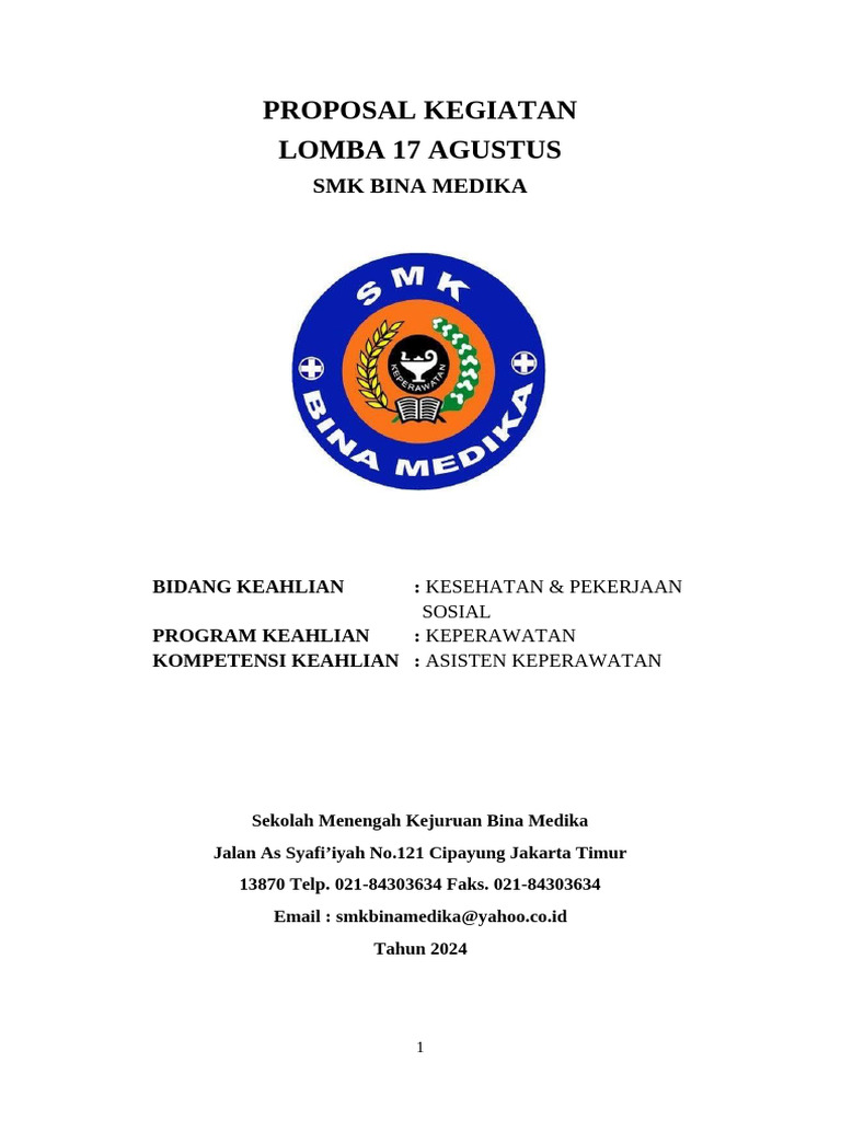 Proposal Classmeet 2024 | PDF