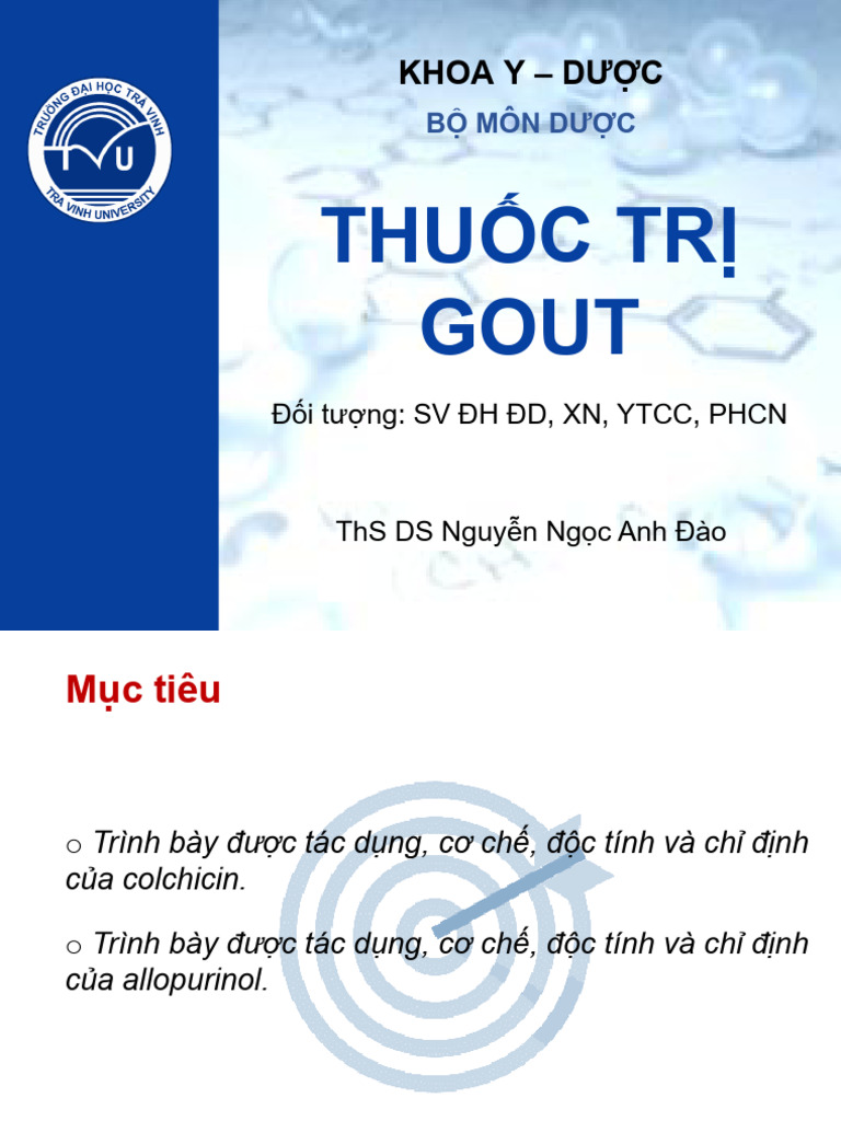 3 Thuoc Tri Gout | PDF