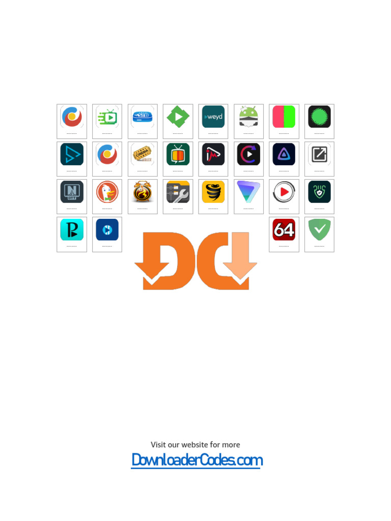 Downloader Codes List (2025) | PDF