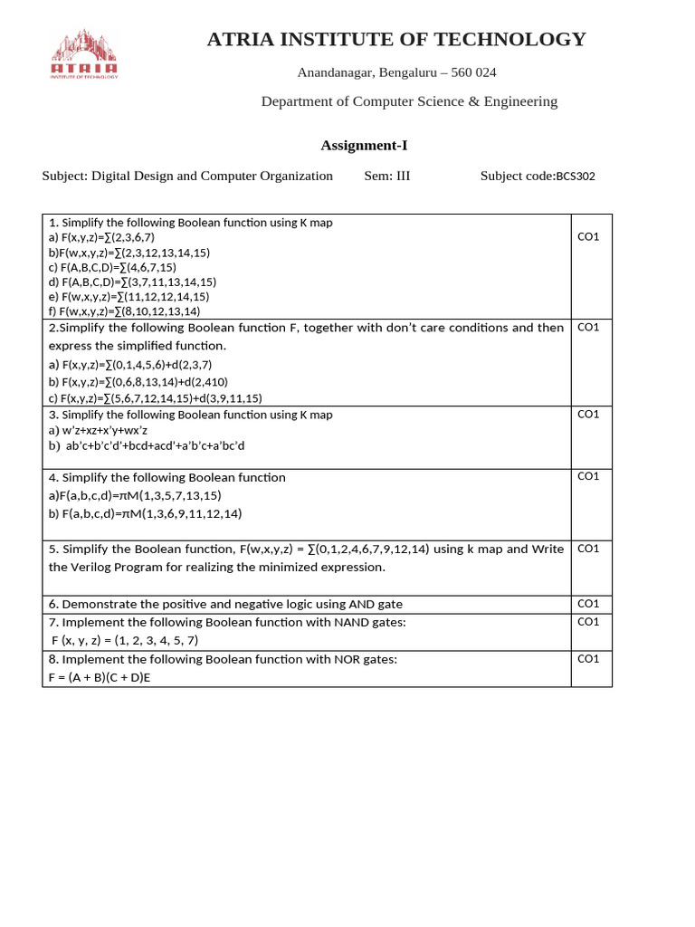 ddco-assignment1 | PDF