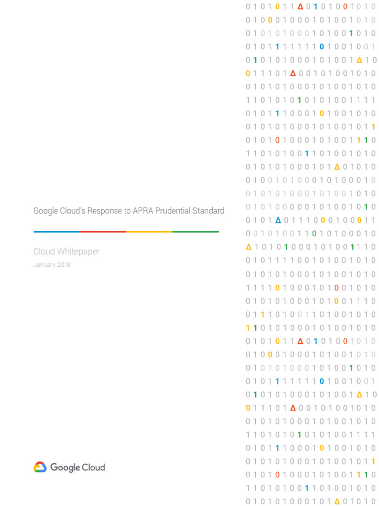 Google Cloud and APRA Outsourcing Standards | PDF | Gmail | Payment ...