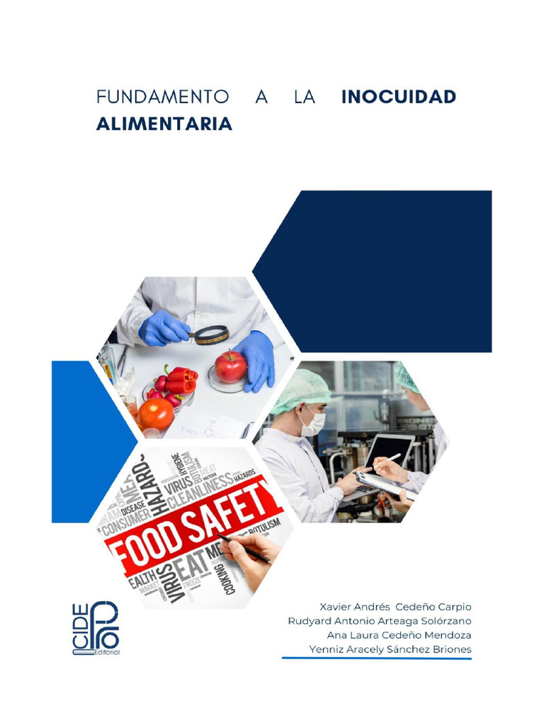 Libro Fundamento A La Inocuidad Alimentaria | PDF | Alimentos | Seguridad alimenticia