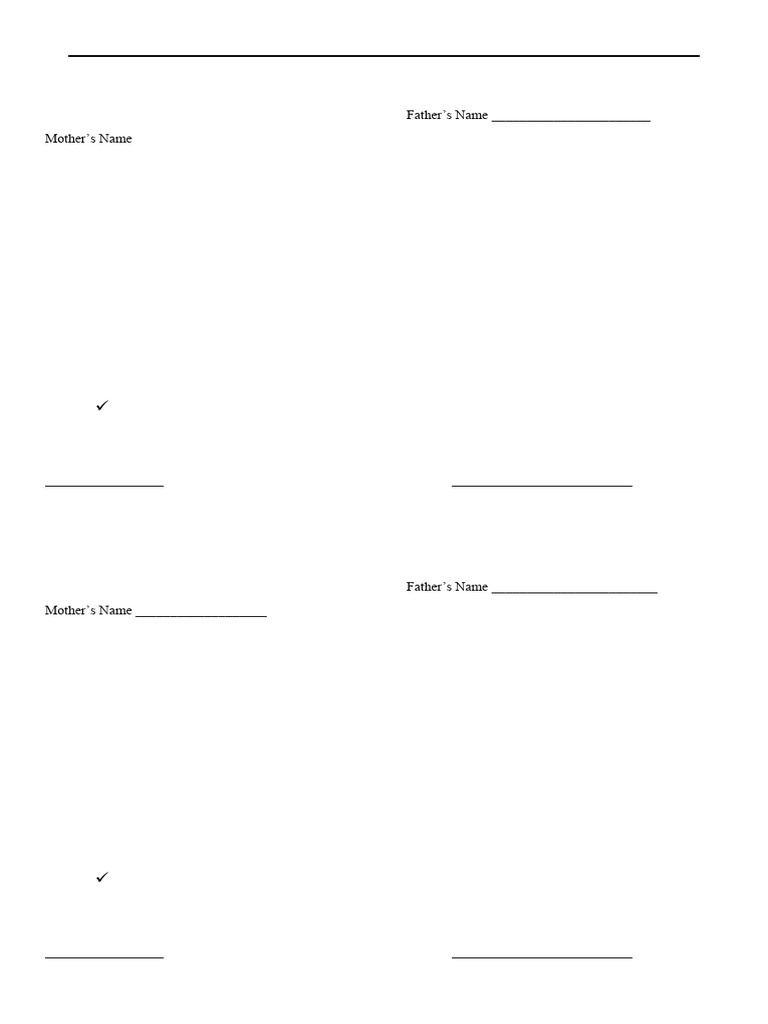 Kinship Brother Sister Fee Concession Form (1) | PDF