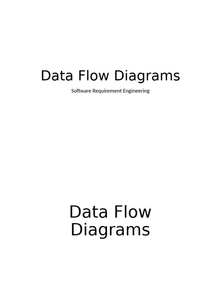 Data Flow Diagrams | PDF | Systems Engineering | Information Retrieval