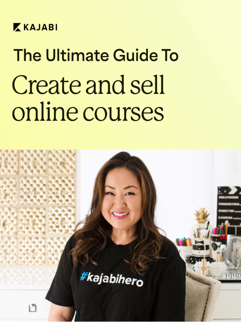 Create and Sell Online Courses Guide | PDF | Educational Technology ...
