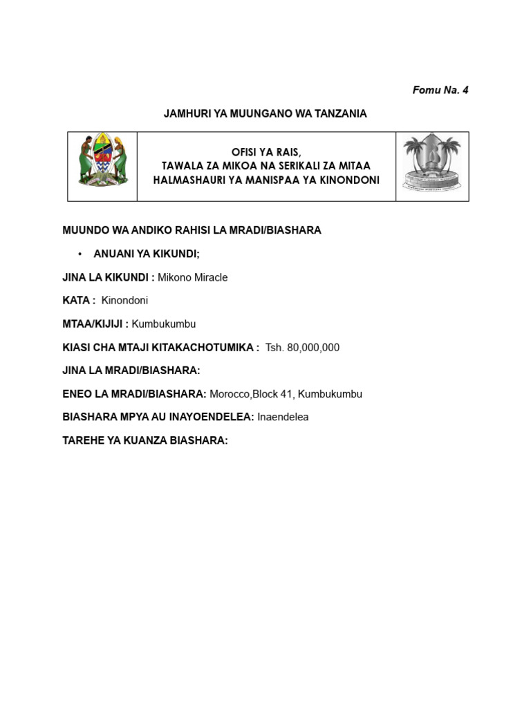 Andiko La Mradi Mikono Miracle | PDF