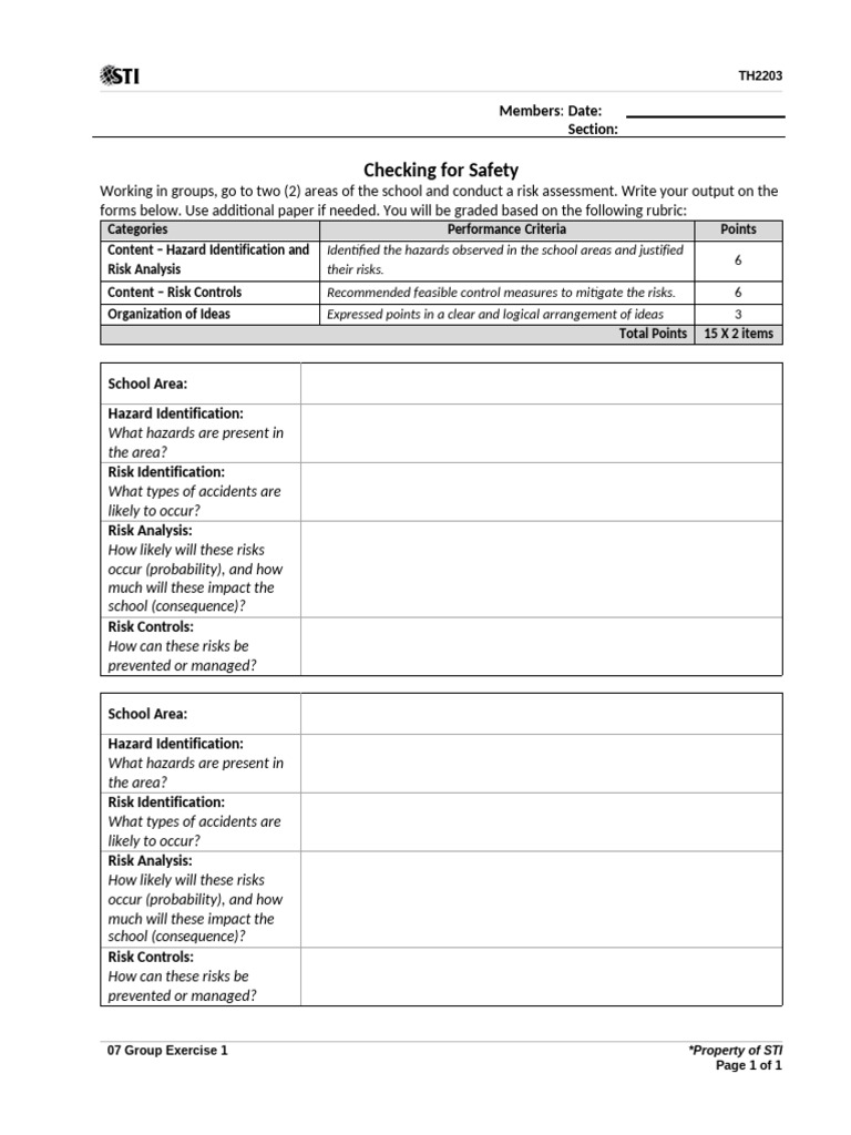 Risk Checking For Safety | PDF