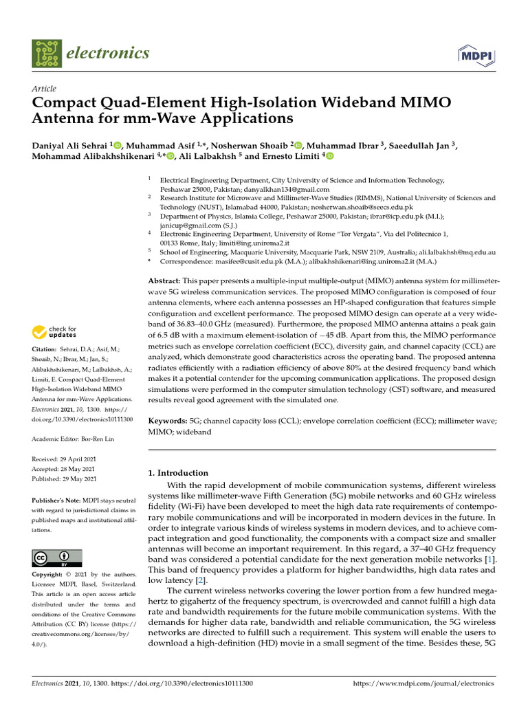 Compact_Quad-Element_High-Isolation_Wideband_MIMO_ | PDF | Antenna ...