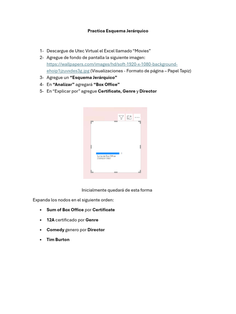 Optimización de Esquema Jerárquico Excel | PDF