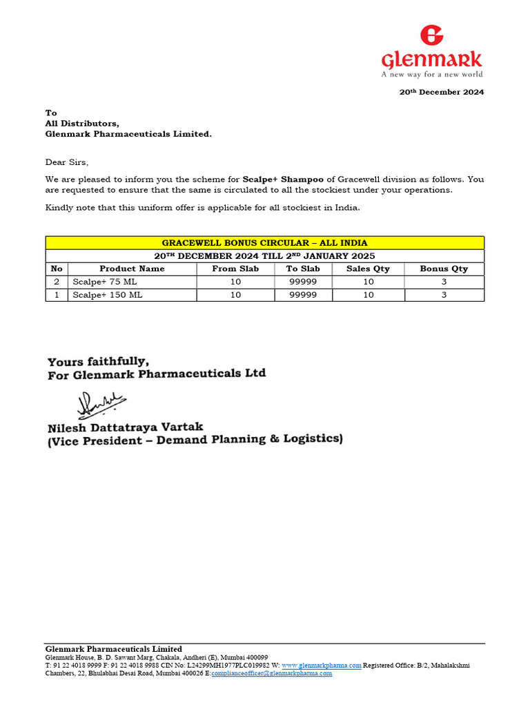 Bonus Circular - Scalpe+ - December 2024 | PDF
