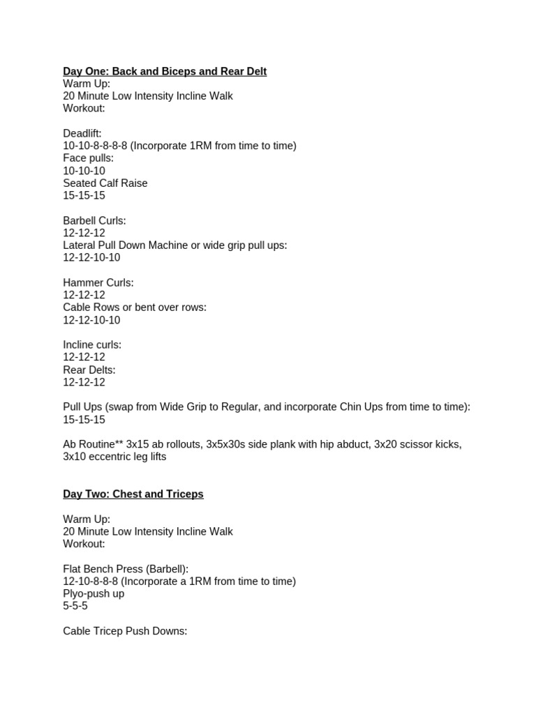 4-Day Split 5 | PDF