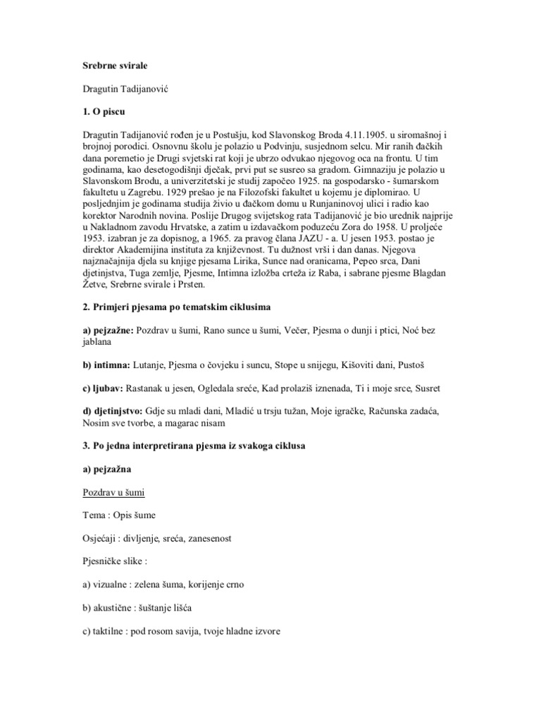 Srebrne Svirale | PDF