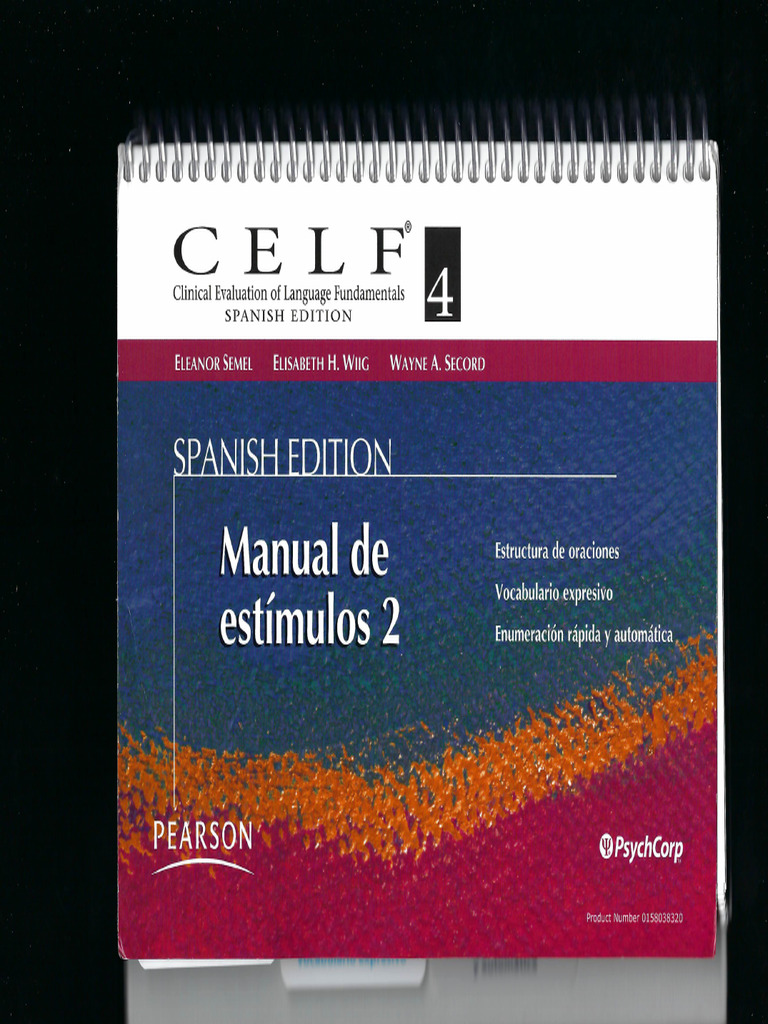 CELF4 (Span) Book 2 Prompts | PDF