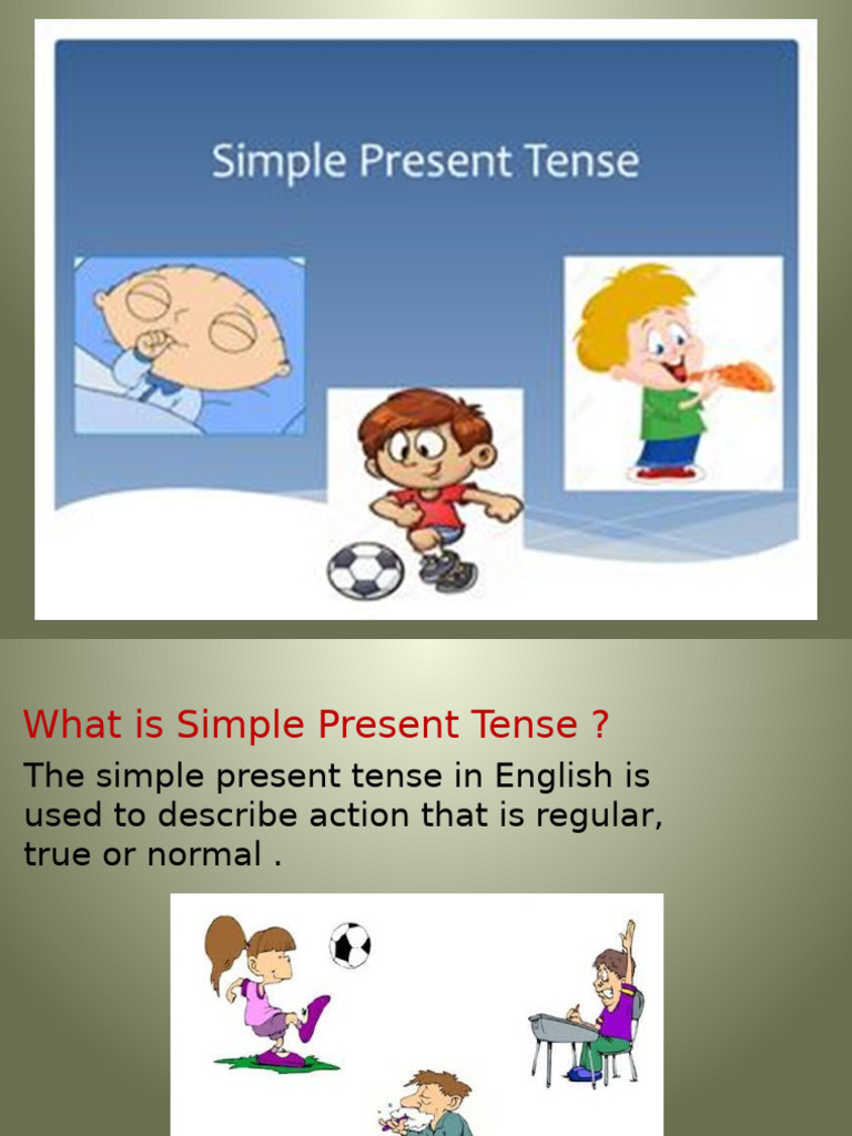 Simple Present Tense | PDF
