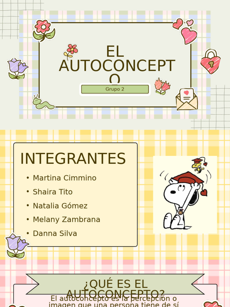 El Autoconcepto | PDF | Autoconcepto | Las emociones