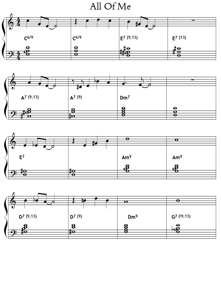 All of Me Rootless | PDF