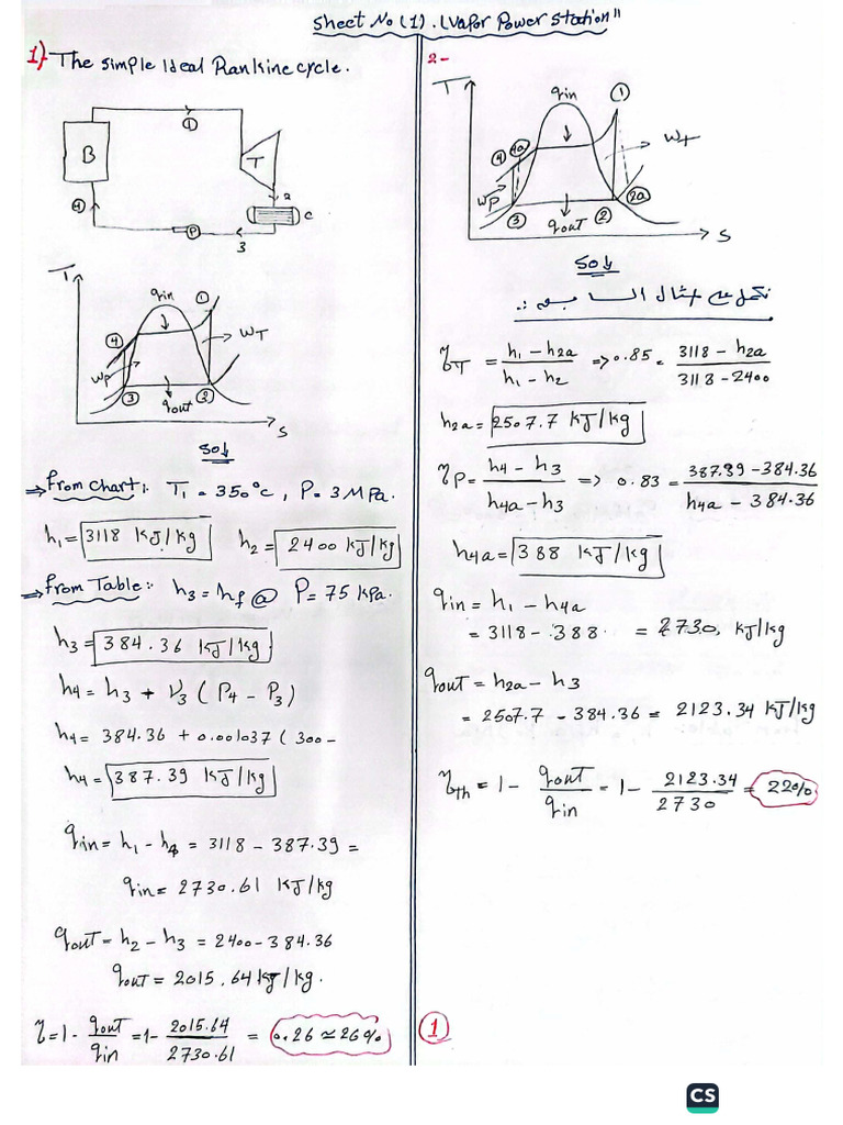 Solution Sh1 Power Station | PDF