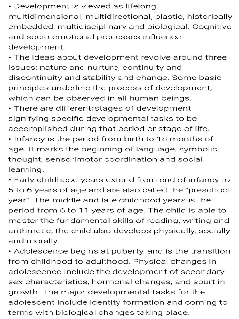 Psychology Chapter 4 Notes | PDF