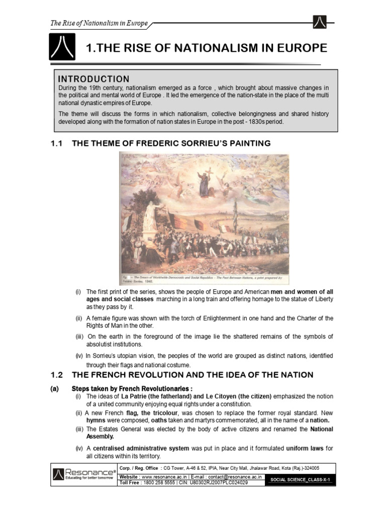 Nationalism's Impact on 19th Century Europe | PDF | German Empire ...