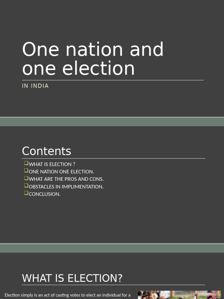 Election of India | PDF | Elections | Governance