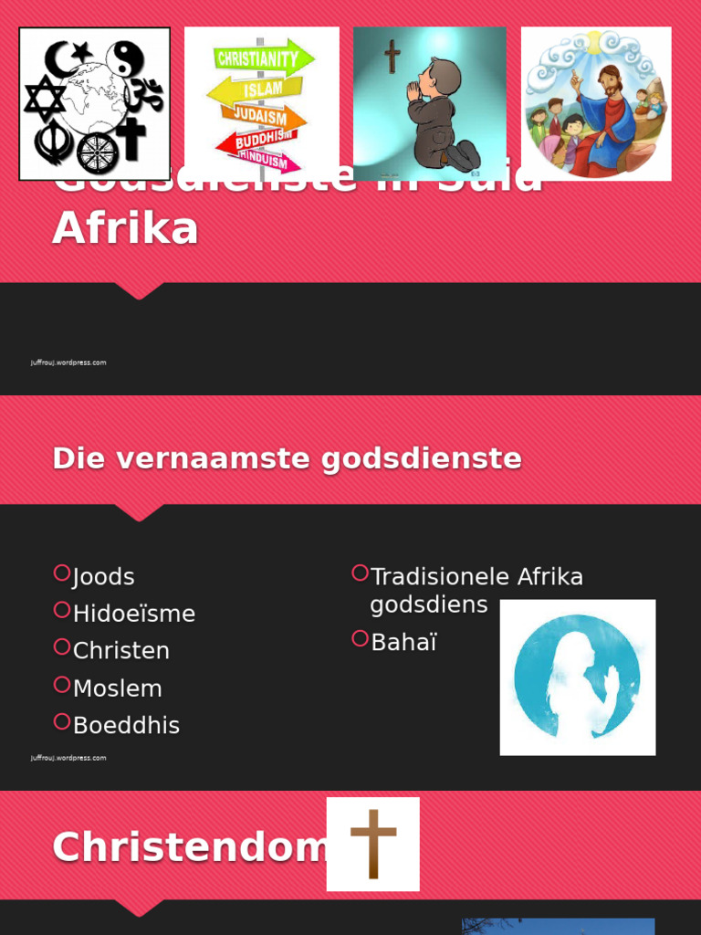 Godsdienste in Suid Afrika | PDF