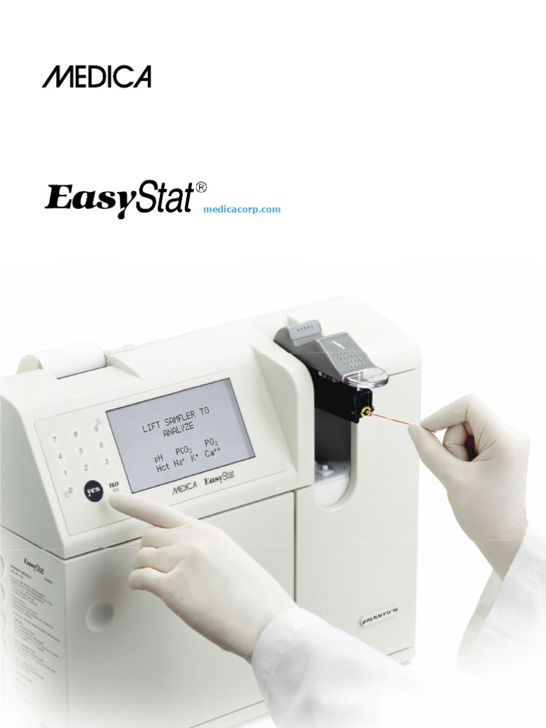 2017 Medica EasyStat Brochure | PDF