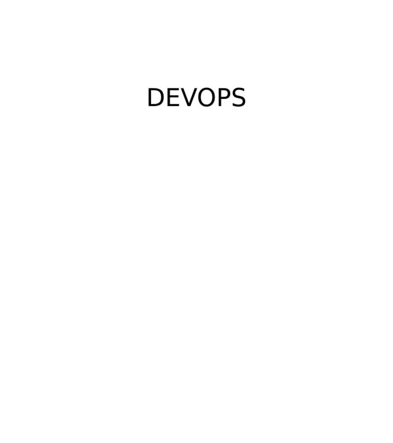 Devops Pdf