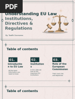 Types of EU Law Explained | PDF | European Union | European Union Law