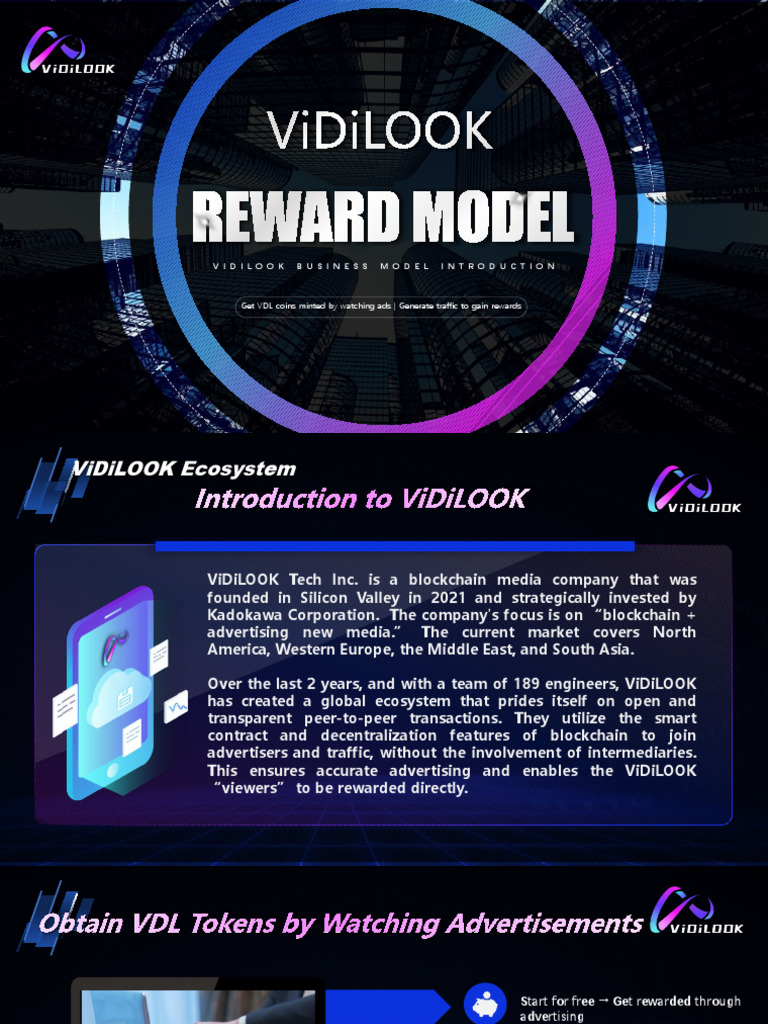 Official VidiLOOK Presentation March 2023 PDF | PDF | Cryptocurrency ...