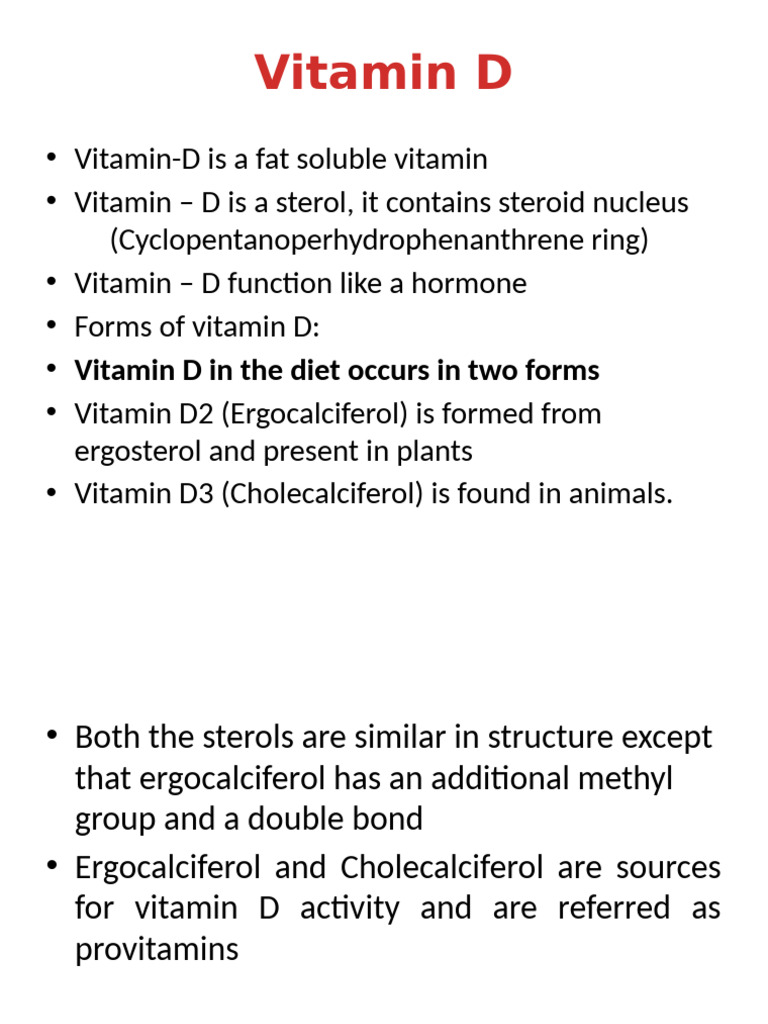 vitamin D | PDF | Vitamin D