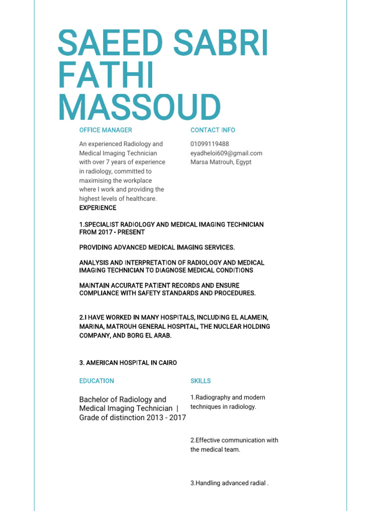 Saeed Sabri Fathi Massoud | PDF