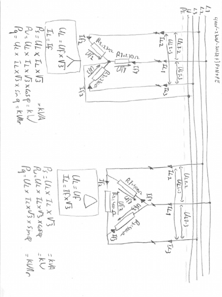 Ster Driehoek Schakeling | PDF