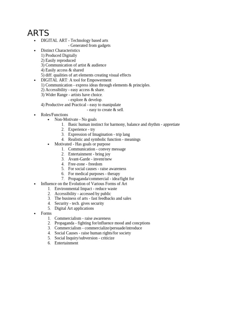 Understanding Digital Art's Impact | PDF