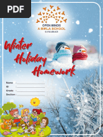 Class-3 Holiday Homework | PDF